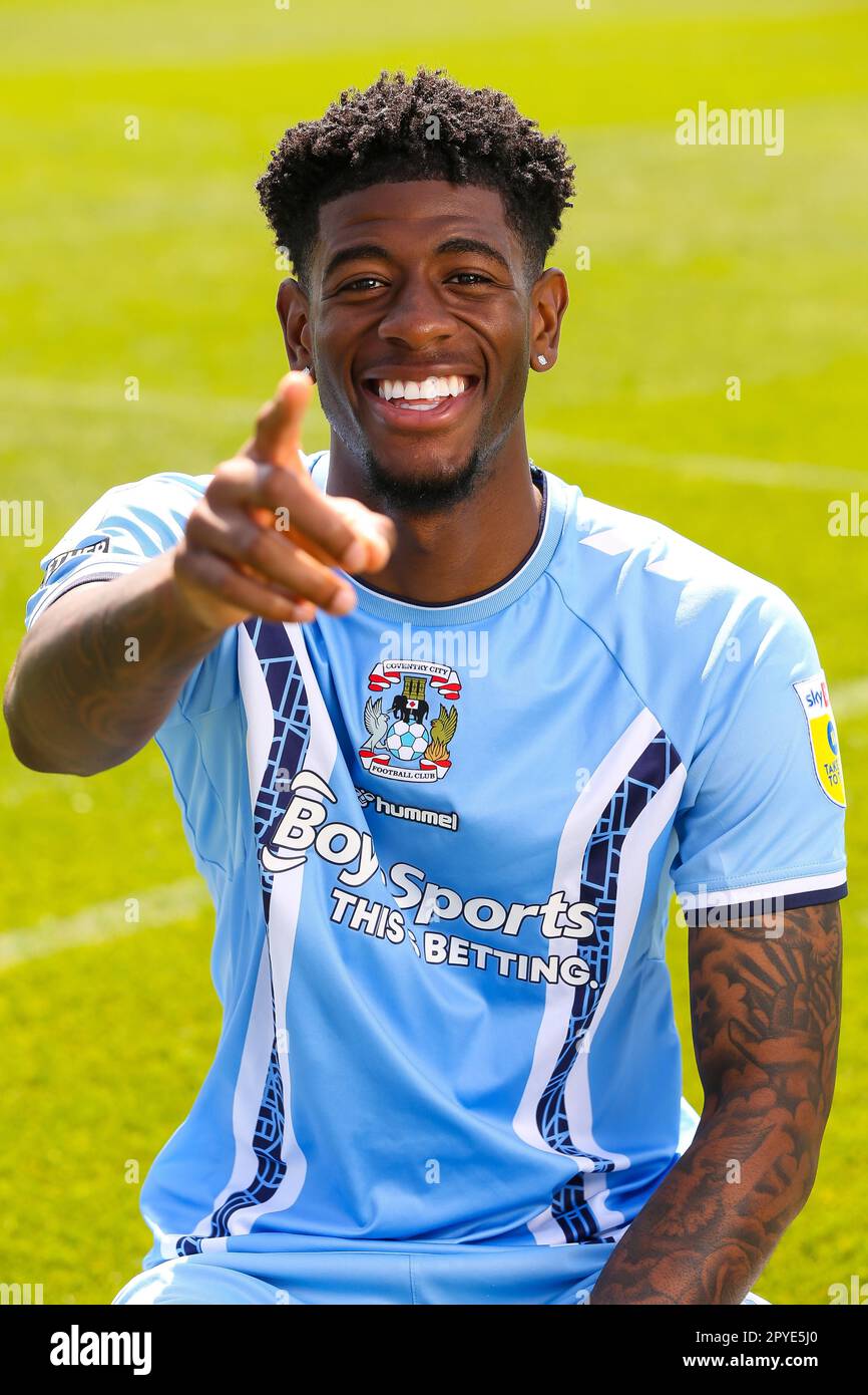 Coventry City's Jonathan Panzo during a Coventry City photocall held at ...