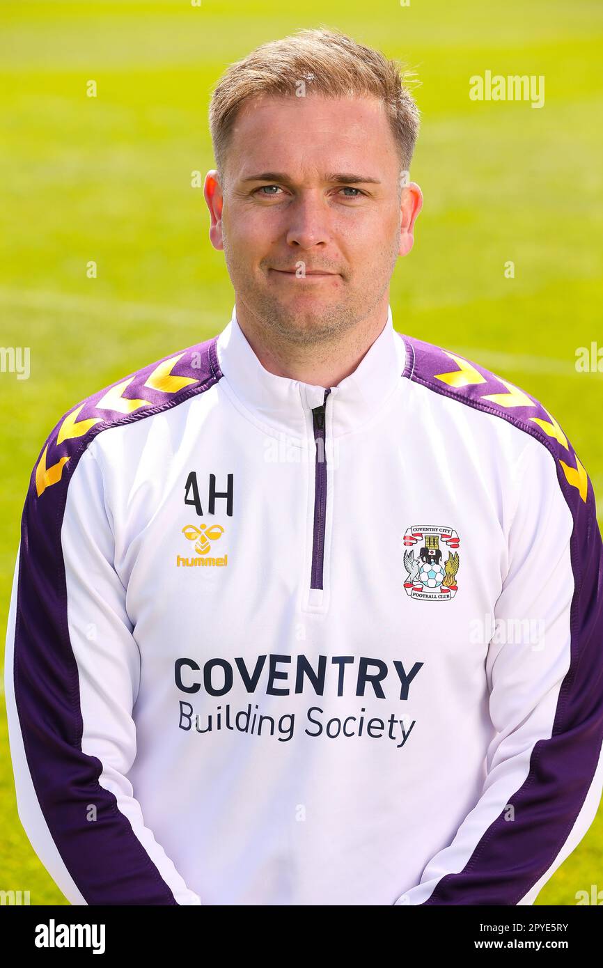 Coventry City's Head of Sports Science Adam Hearn during a Coventry ...