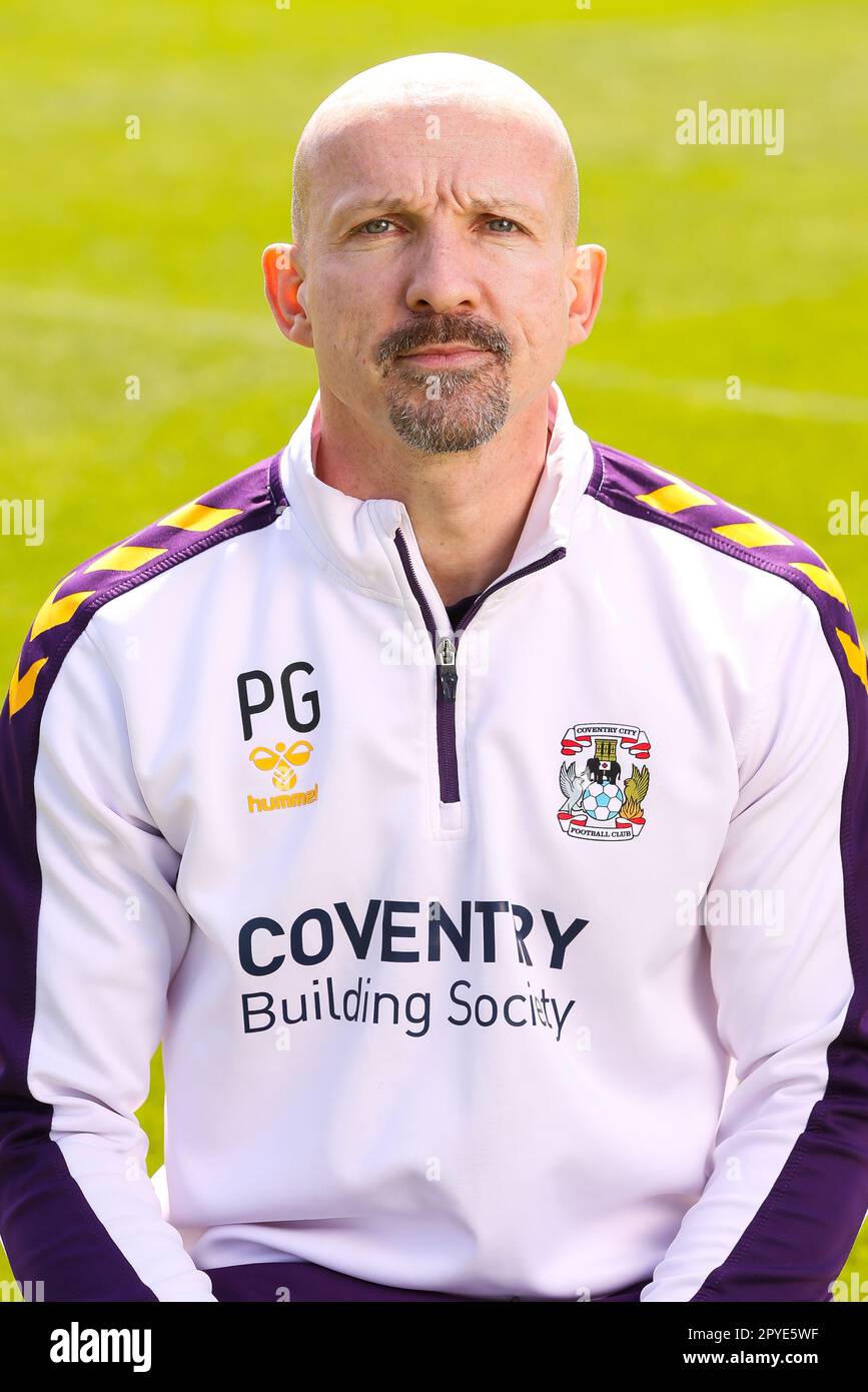 Coventry City's Head of Medical Paul Godfrey during a Coventry City ...