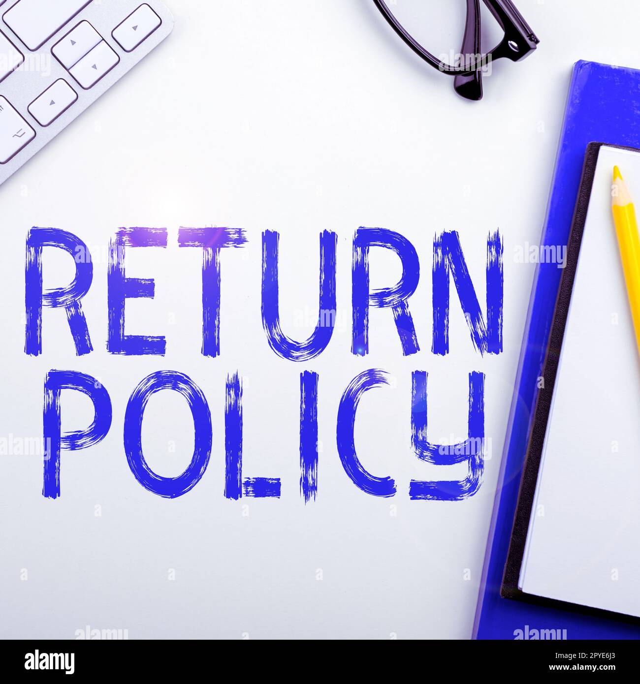 Text caption presenting Return Policy. Business overview Tax ... Text caption presenting Return Policy. Business overview Tax ...