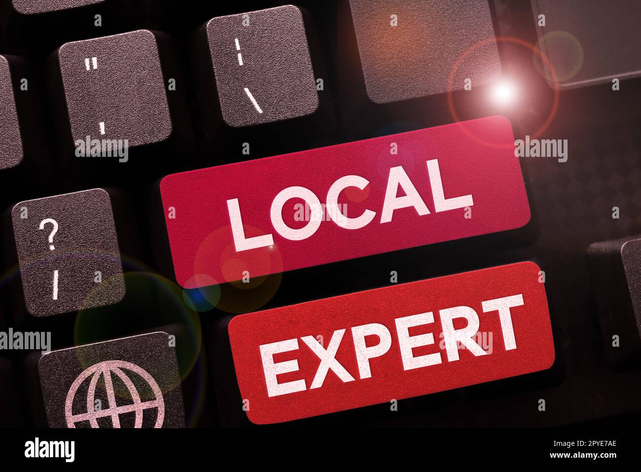 Conceptual display Local Expert. Business overview offers expertise and ...