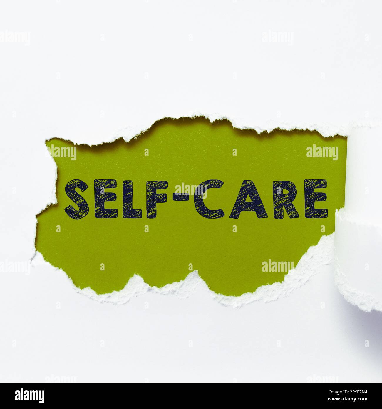 Sign displaying Self Care. Business approach the practice of taking ...