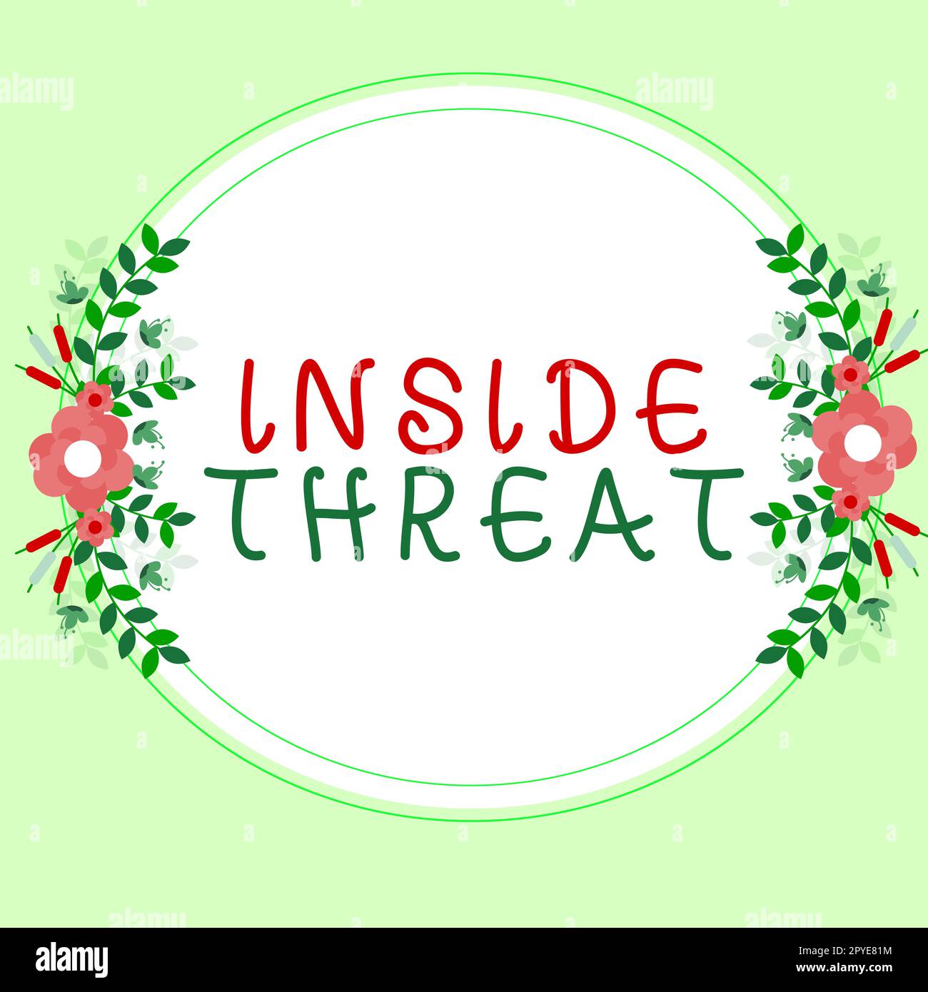 Inspiration showing sign Inside Threat. Word for Information that only ...