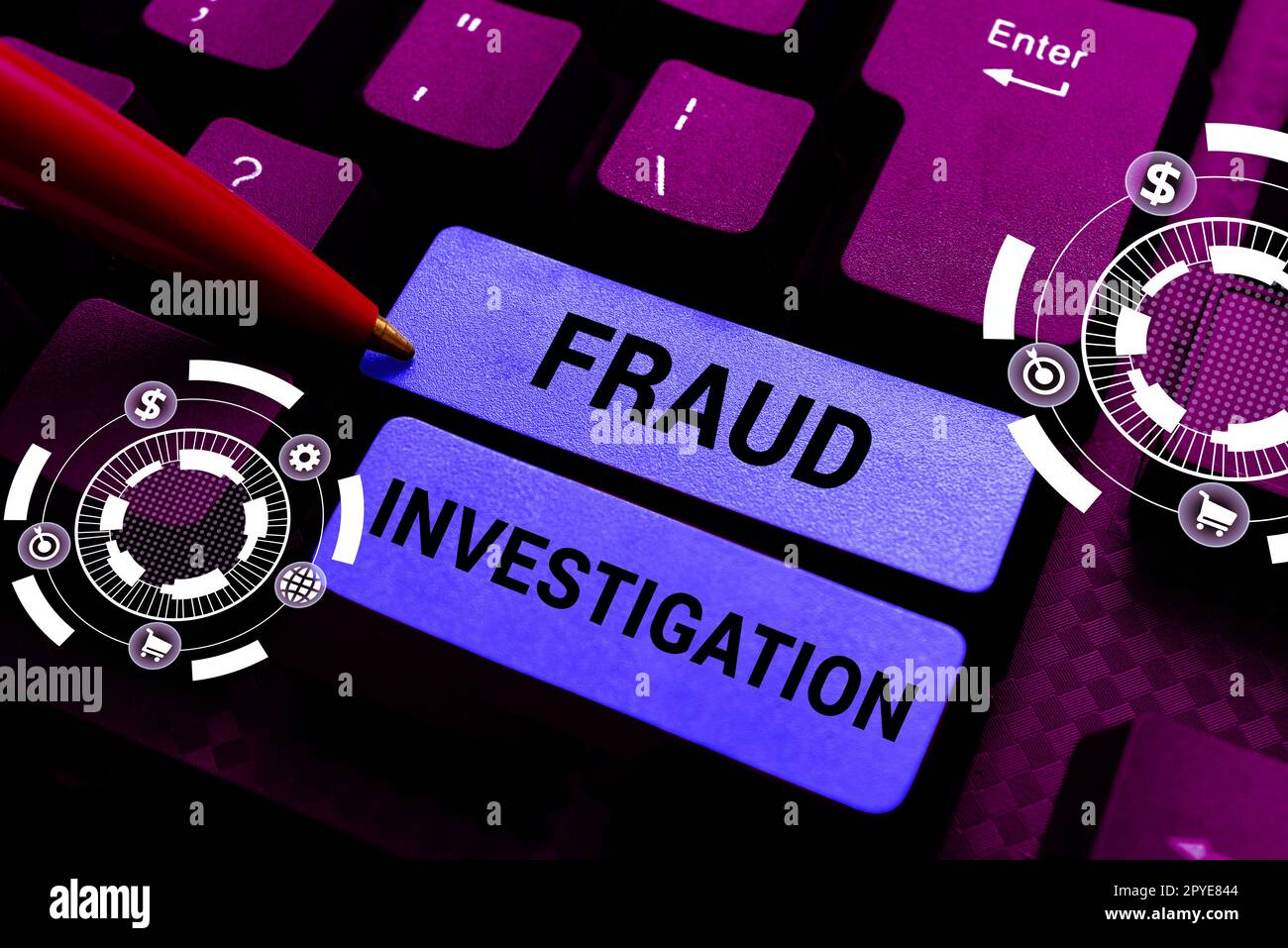 Inspiration showing sign Fraud Investigation. Concept meaning process ...
