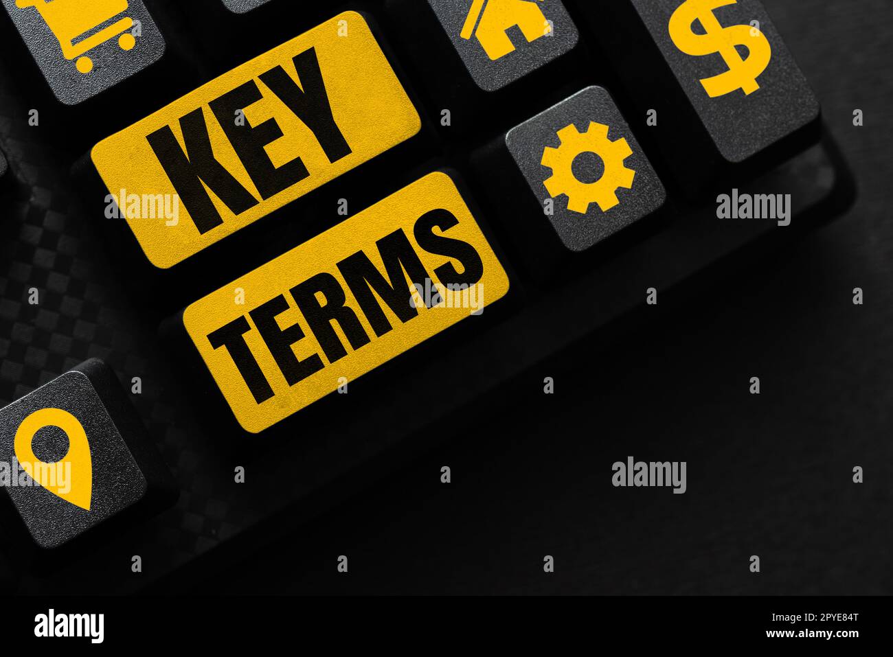 Inspiration showing sign Key Terms. Business approach Words that can ...