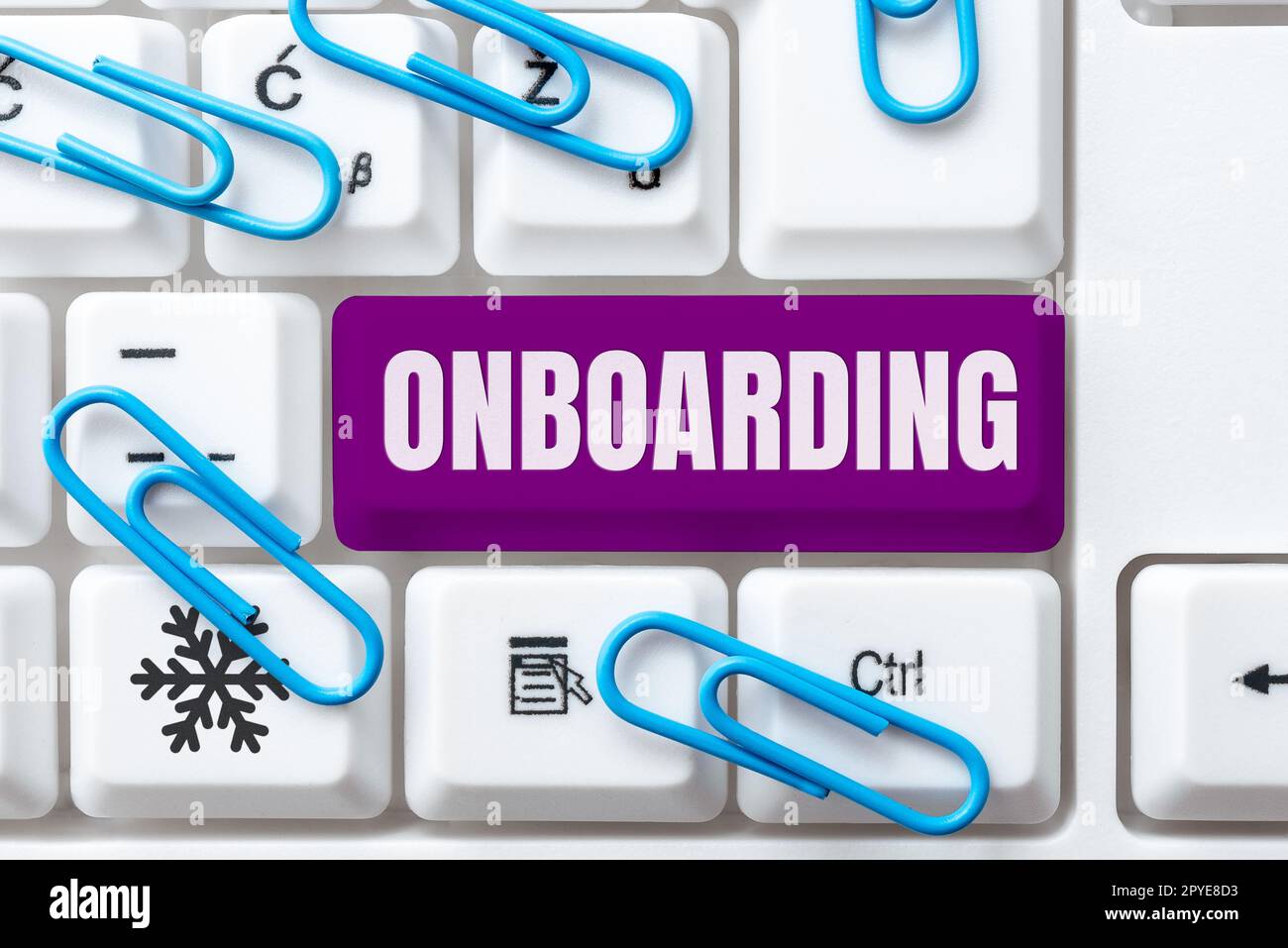 Text sign showing Onboarding. Concept meaning Action Process of integrating a new employee into ...