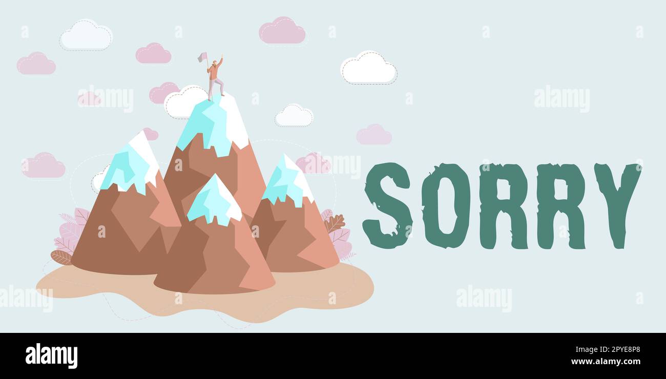 Sorry smiley hi-res stock photography and images - Alamy