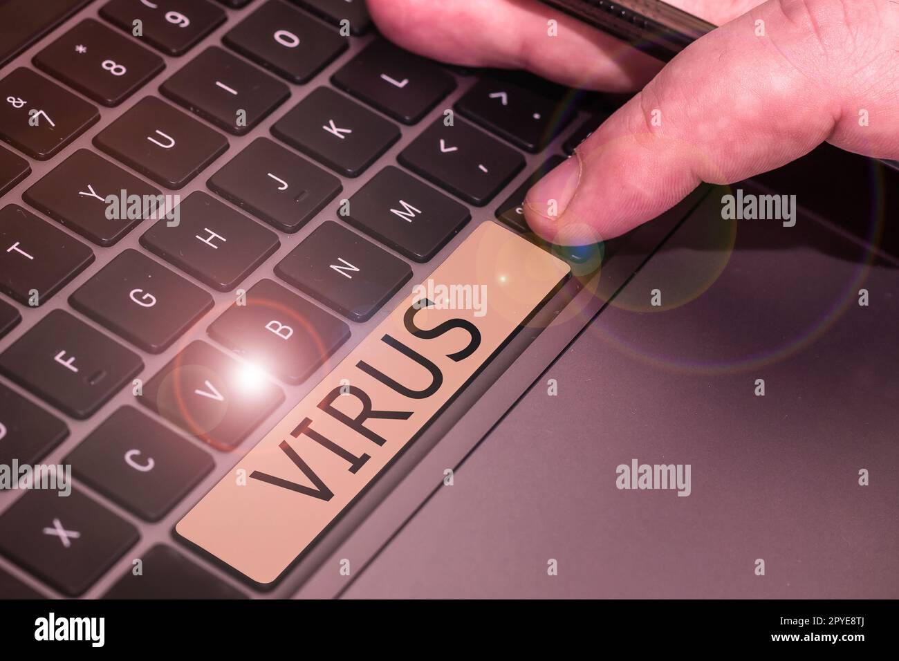 Writing displaying text Virus. Business approach infective agent that ...