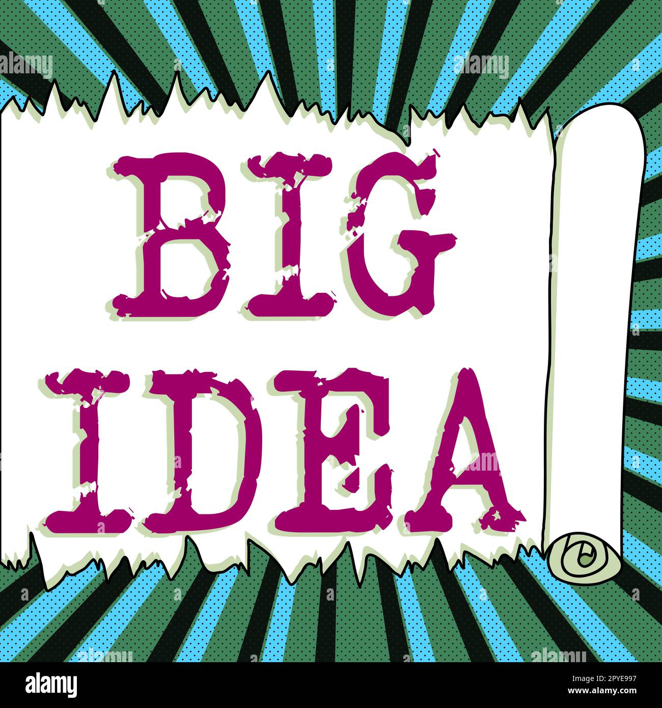 Writing displaying text Big Idea. Business overview Having great ...