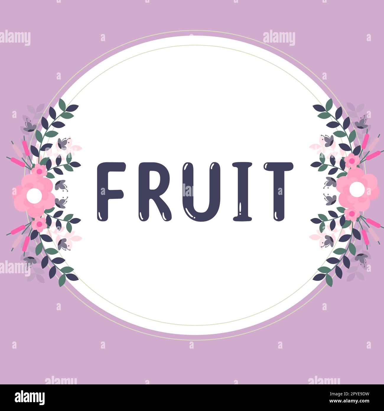 Text sign showing Fruit. Business idea sweet and fleshy product of a ...