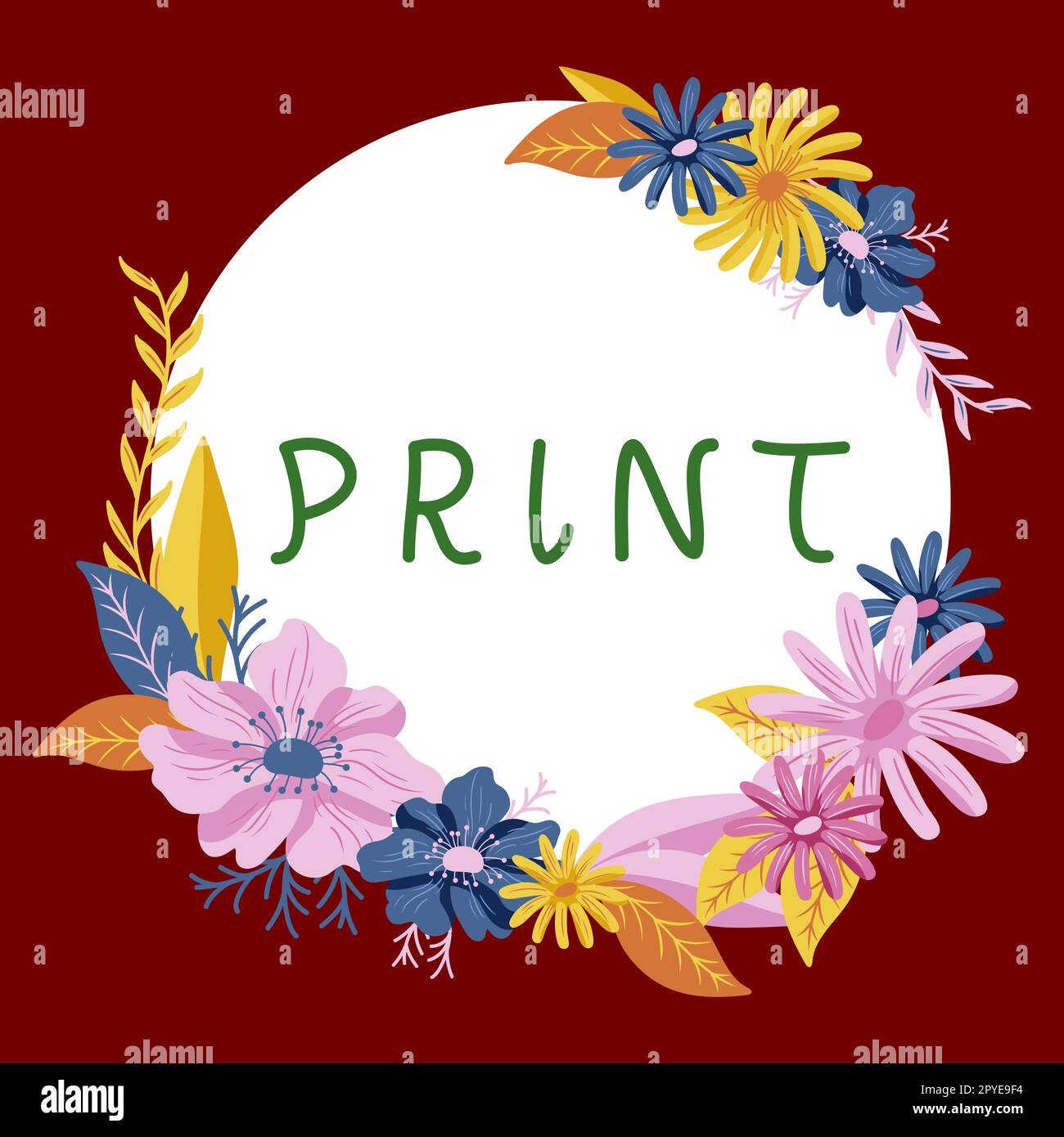 Conceptual display Print. Word Written on involving transfer of text or ...