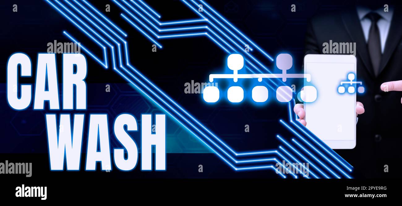 Car wash business hi-res stock photography and images - Alamy