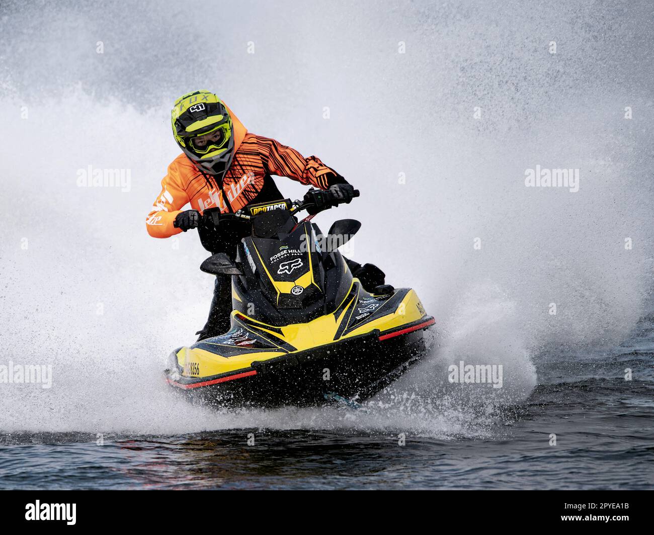 Jet Ski Racer in Round 1 of the JSRA UK Championship in April 2022 at ...