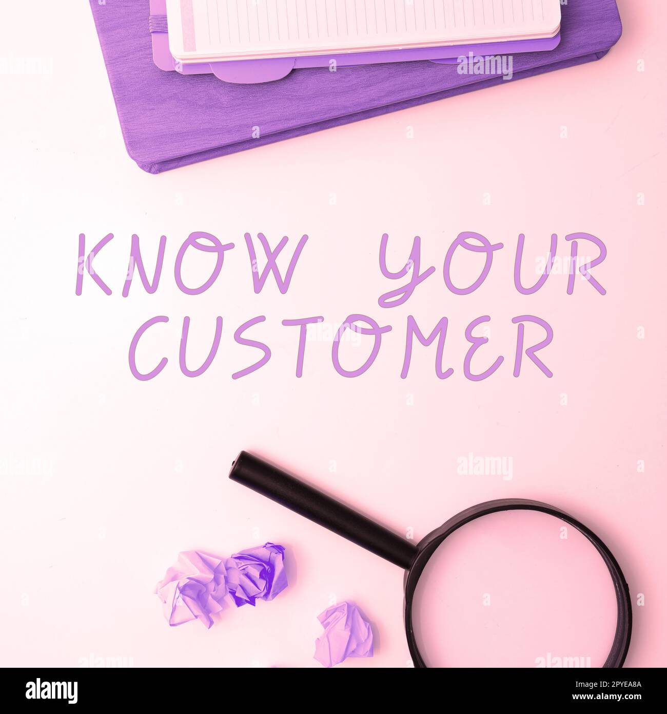 Inspiration showing sign Know Your Customer. Concept meaning Marketing ...