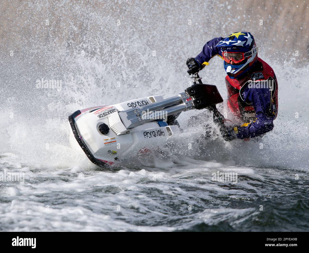 Jet Ski Racer in Round 1 of the JSRA UK Championship in April 2022 at ...