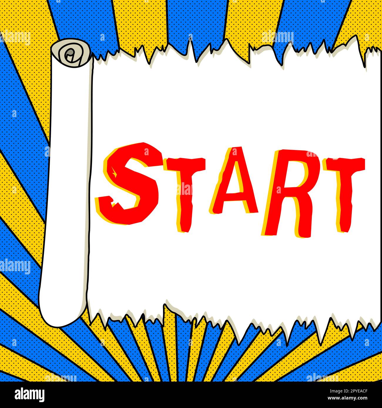 Hand writing sign Start. Business idea begin or be reckoned from ...