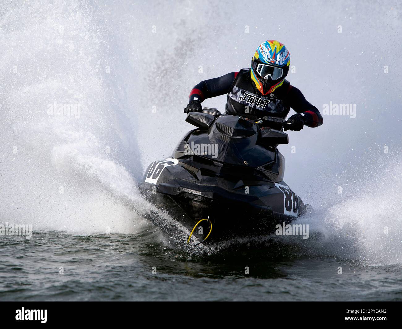 Jet Ski Racer in Round 1 of the JSRA UK Championship in April 2022 at ...