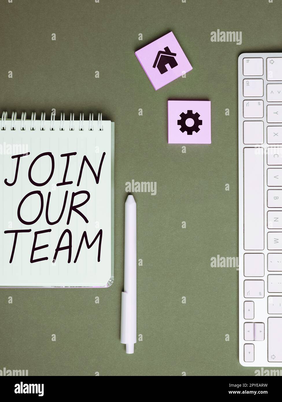 Text caption presenting Join Our Team. Word for Allied Associate Work ...