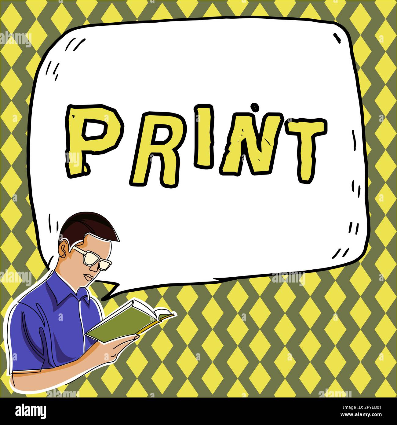 Writing displaying text Print. Concept meaning involving transfer of ...