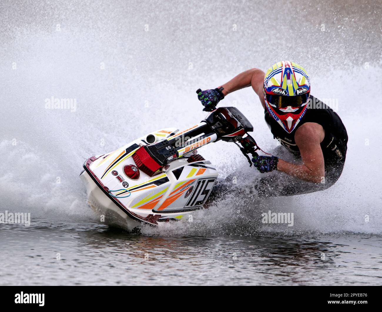Jet Ski Racer in Round 1 of the JSRA UK Championship in April 2022 at ...