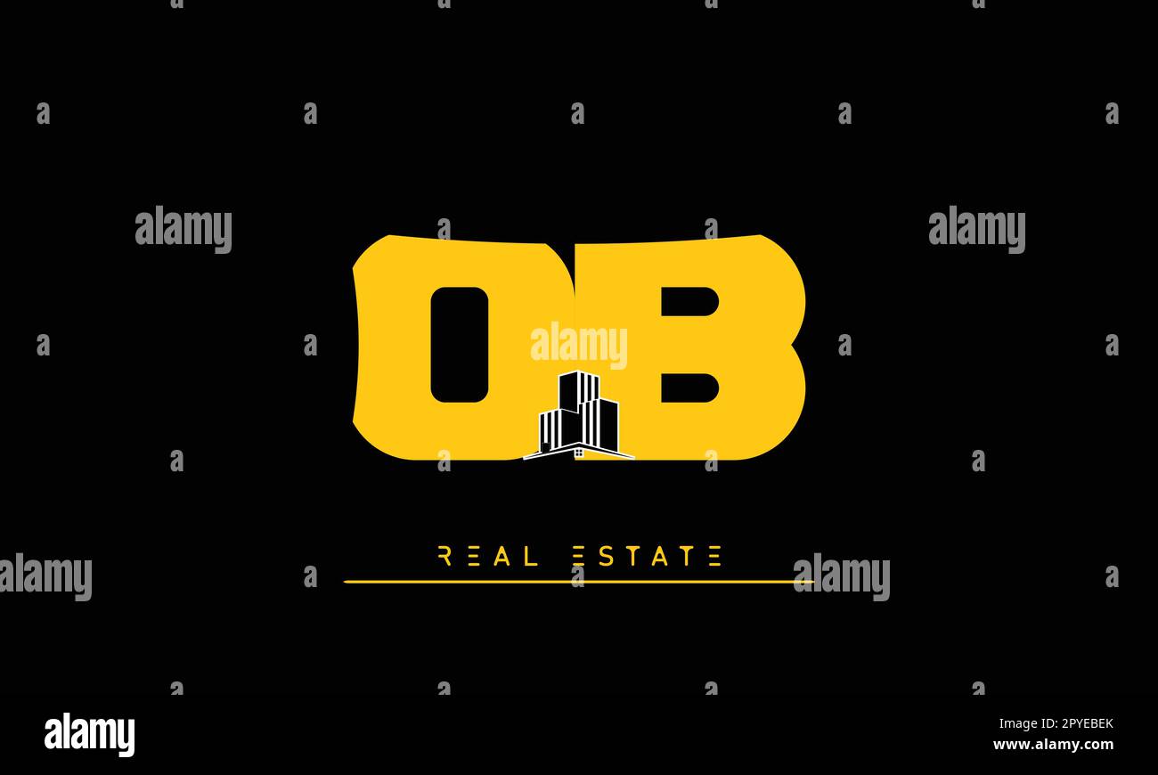 Ob real estate logo hi-res stock photography and images - Alamy