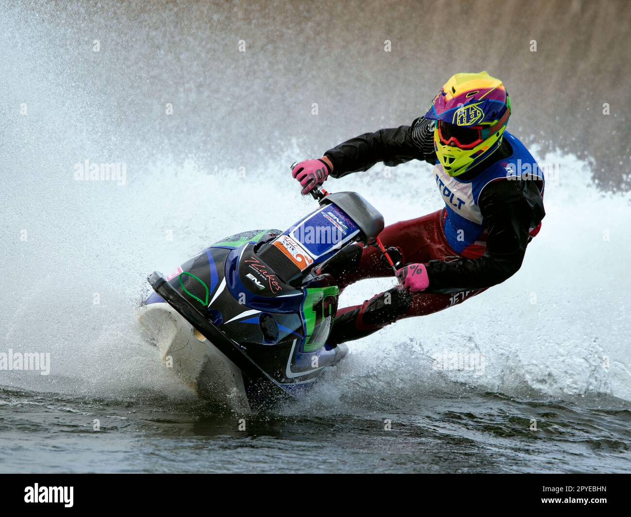 Jet Ski Racer in Round 1 of the JSRA UK Championship in April 2022 at ...