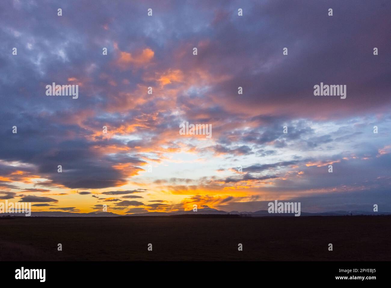 Light blue landscape hi-res stock photography and images - Alamy
