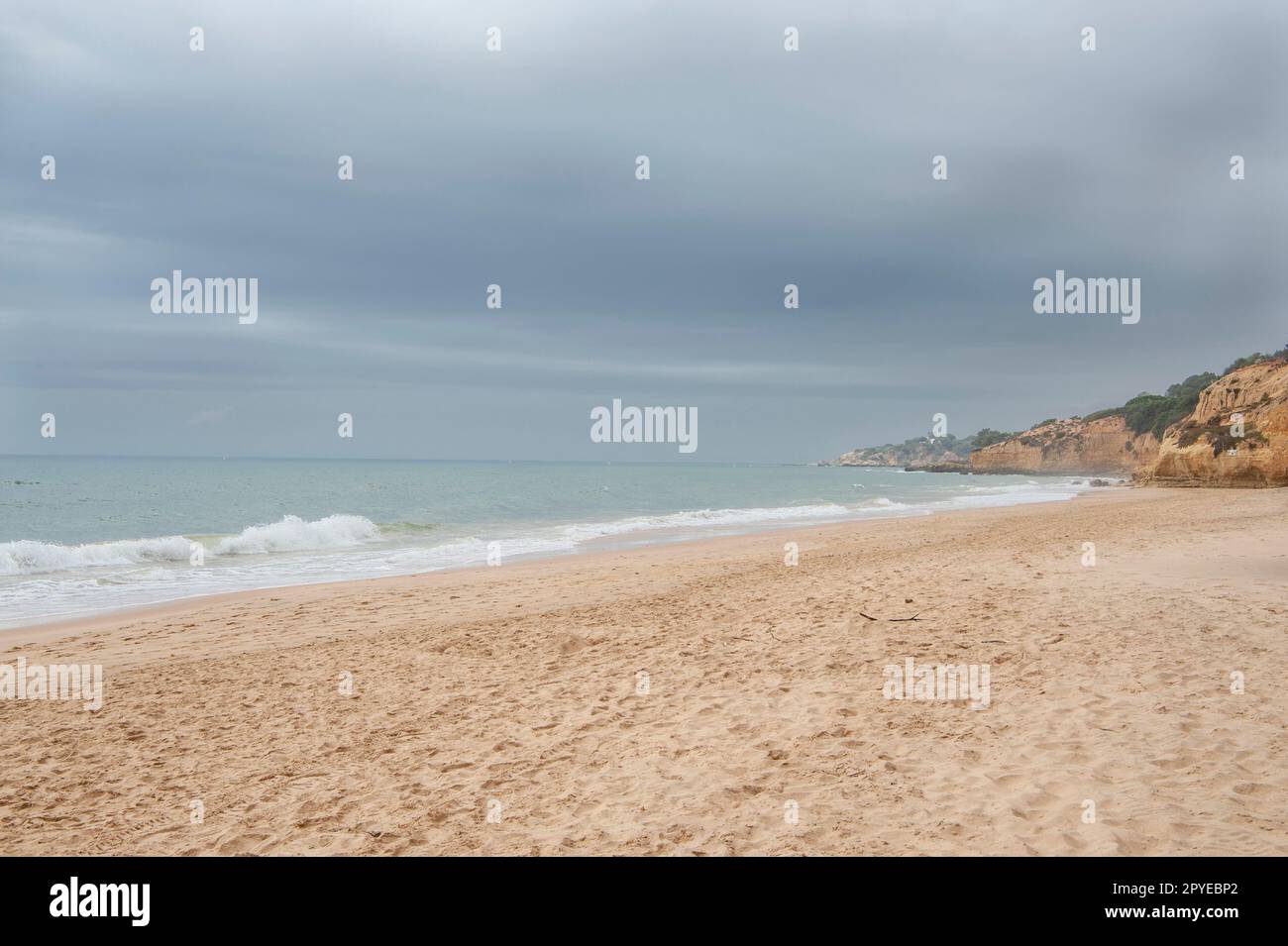 Praia Maria Luisa in Albufeira Stock Photo - Alamy