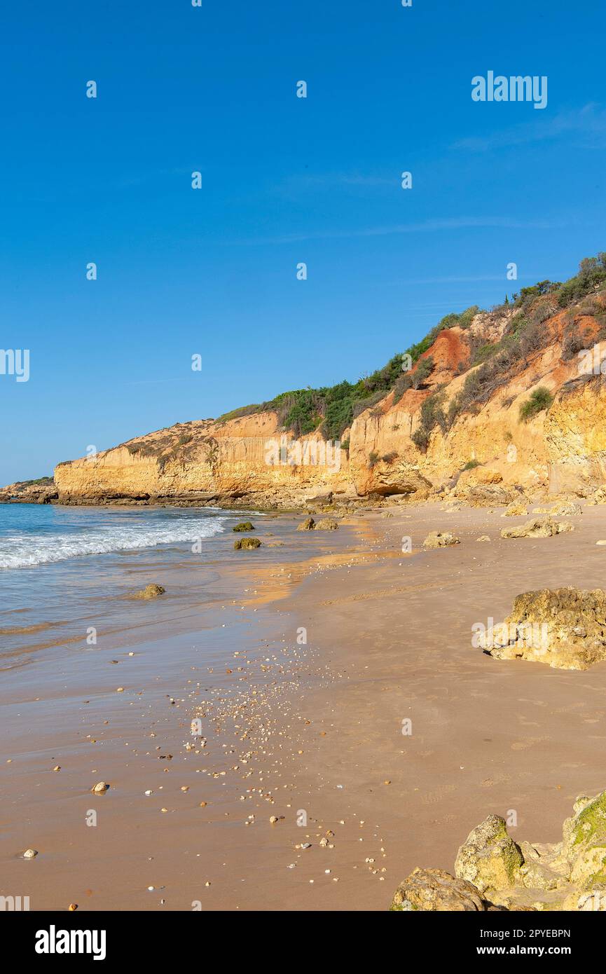 Maria luisa beach in albufeira hi-res stock photography and images - Alamy