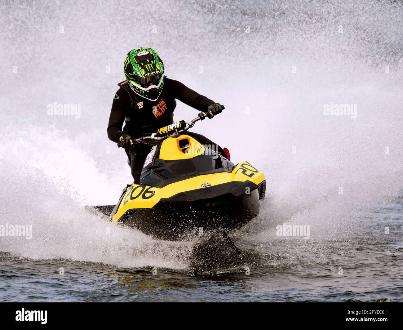 Jet Ski Racer in Round 1 of the JSRA UK Championship in April 2022 at ...