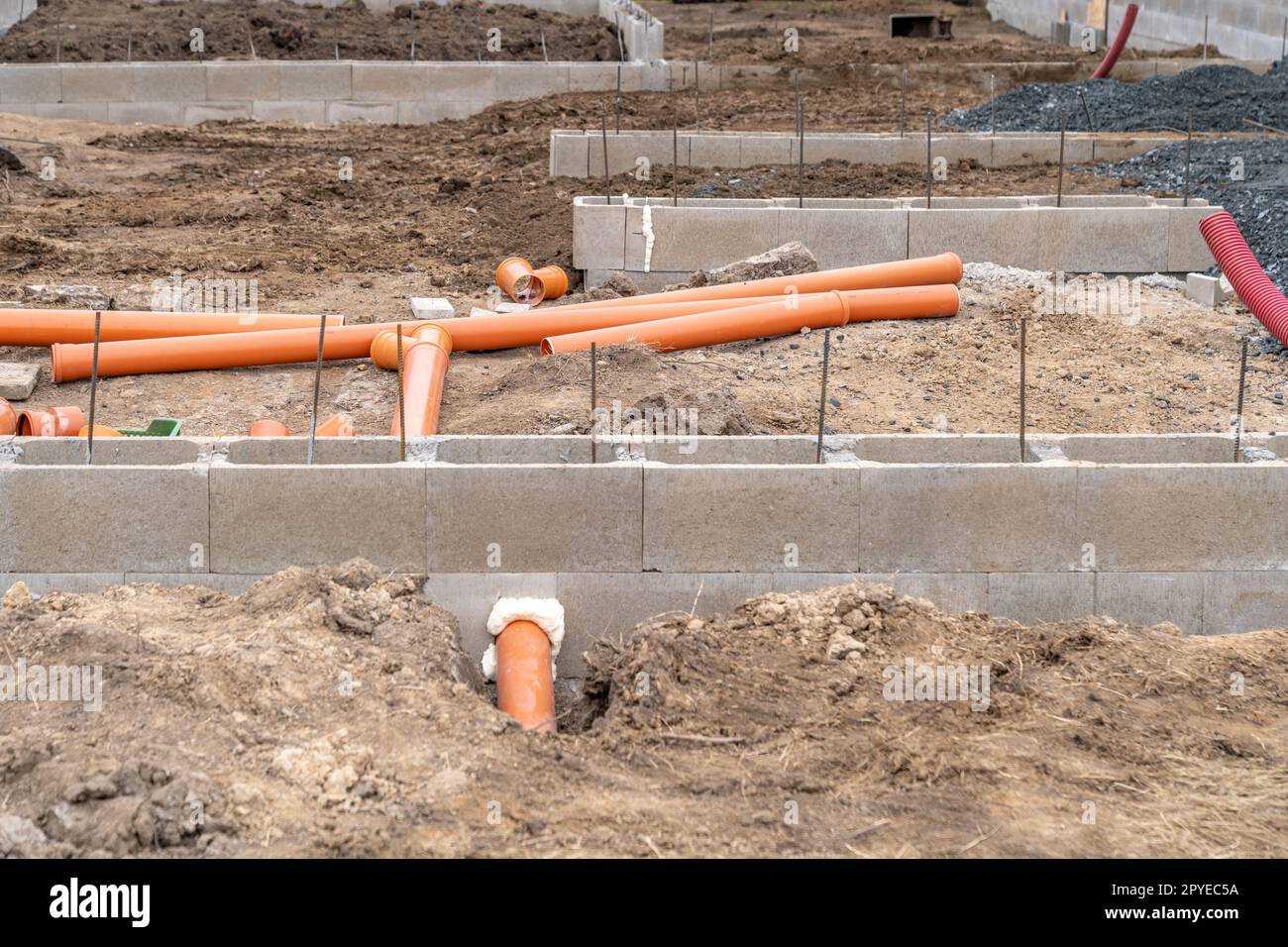 Sewerage installation hi-res stock photography and images - Alamy