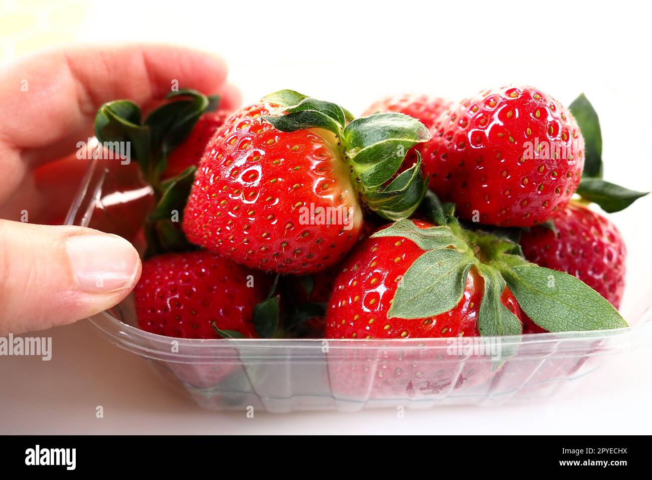 White background delicious hi-res stock photography and images - Alamy