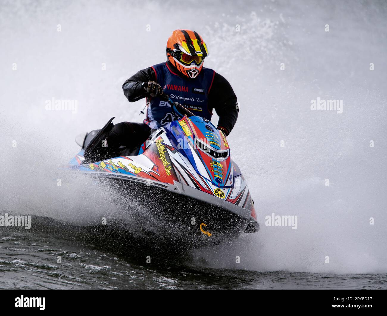 Jet Ski Racer in Round 1 of the JSRA UK Championship in April 2022 at ...