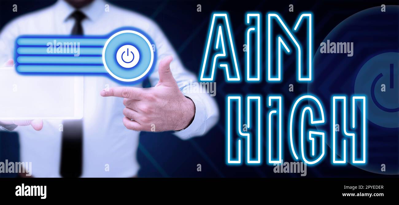 Aim high hi-res stock photography and images - Alamy