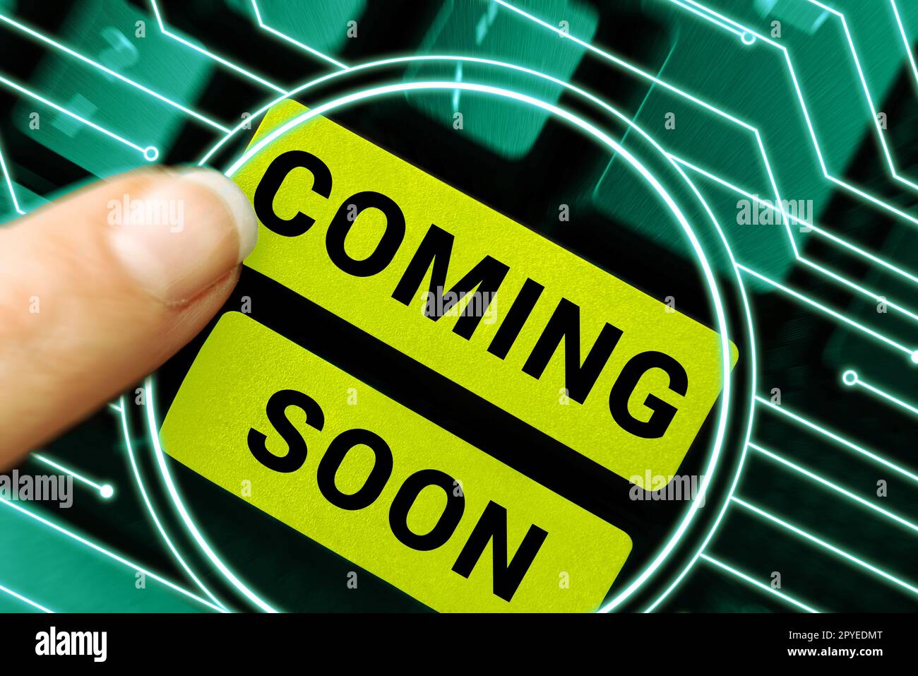 Inspiration showing sign Coming Soon. Business approach something is ...