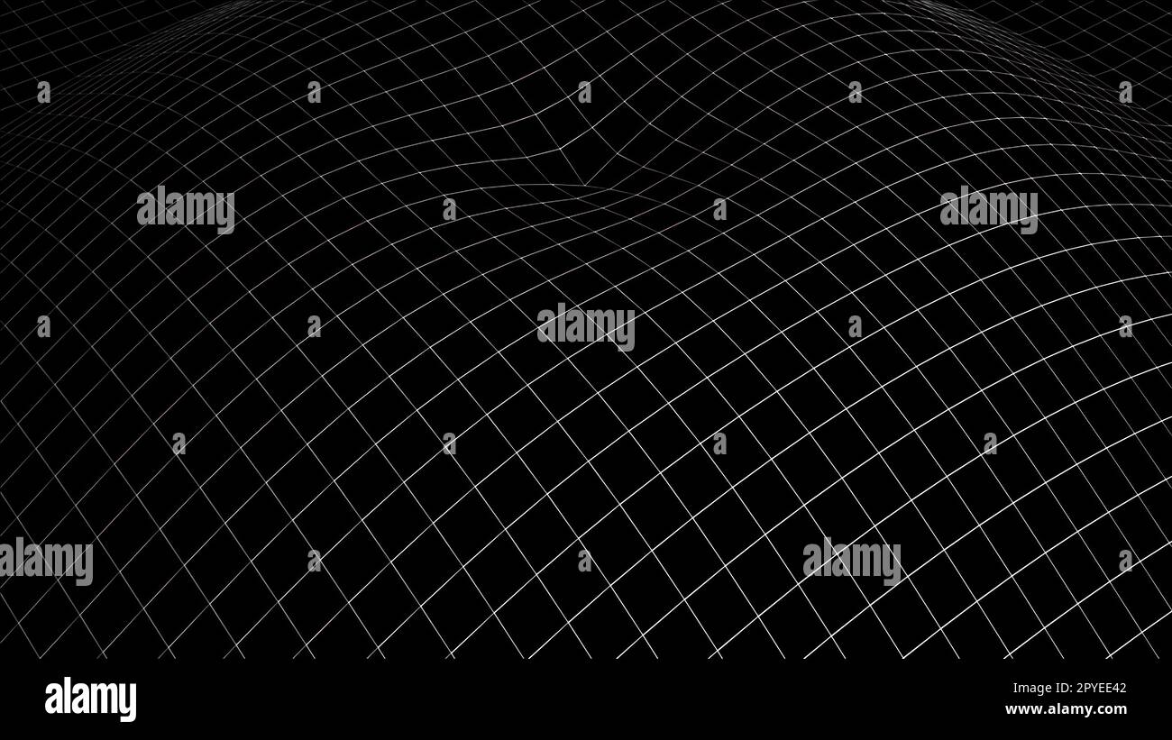 3d data mesh wave hi-res stock photography and images - Alamy