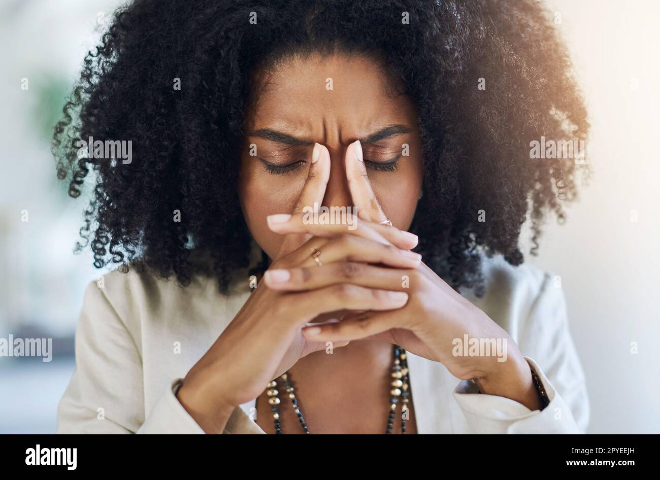 Stressed out office worker hi-res stock photography and images - Alamy