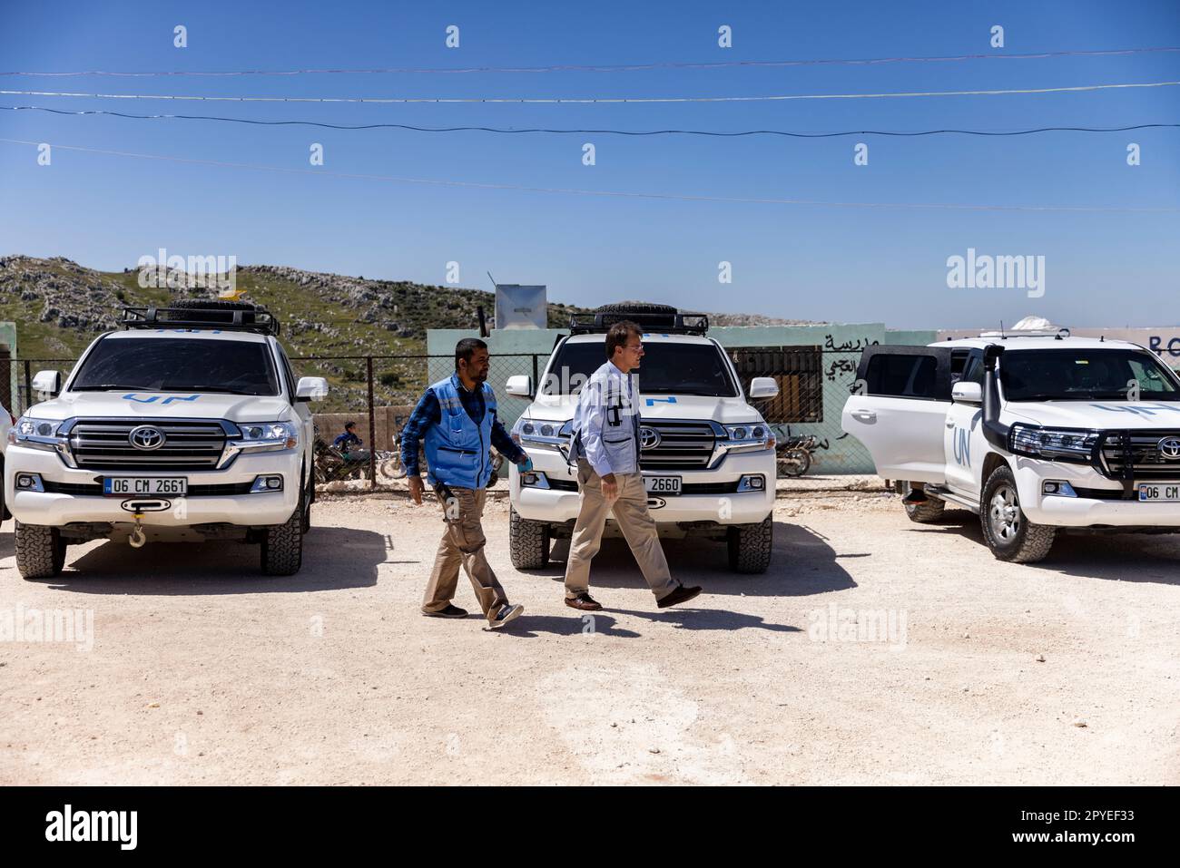 Salqin, Syria. 03rd May, 2023. UN deputy regional humanitarian ...