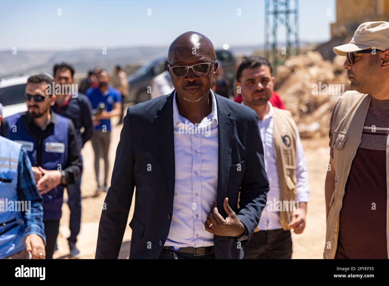 Salqin, Syria. 03rd May, 2023. United Nations High Commissioner for ...