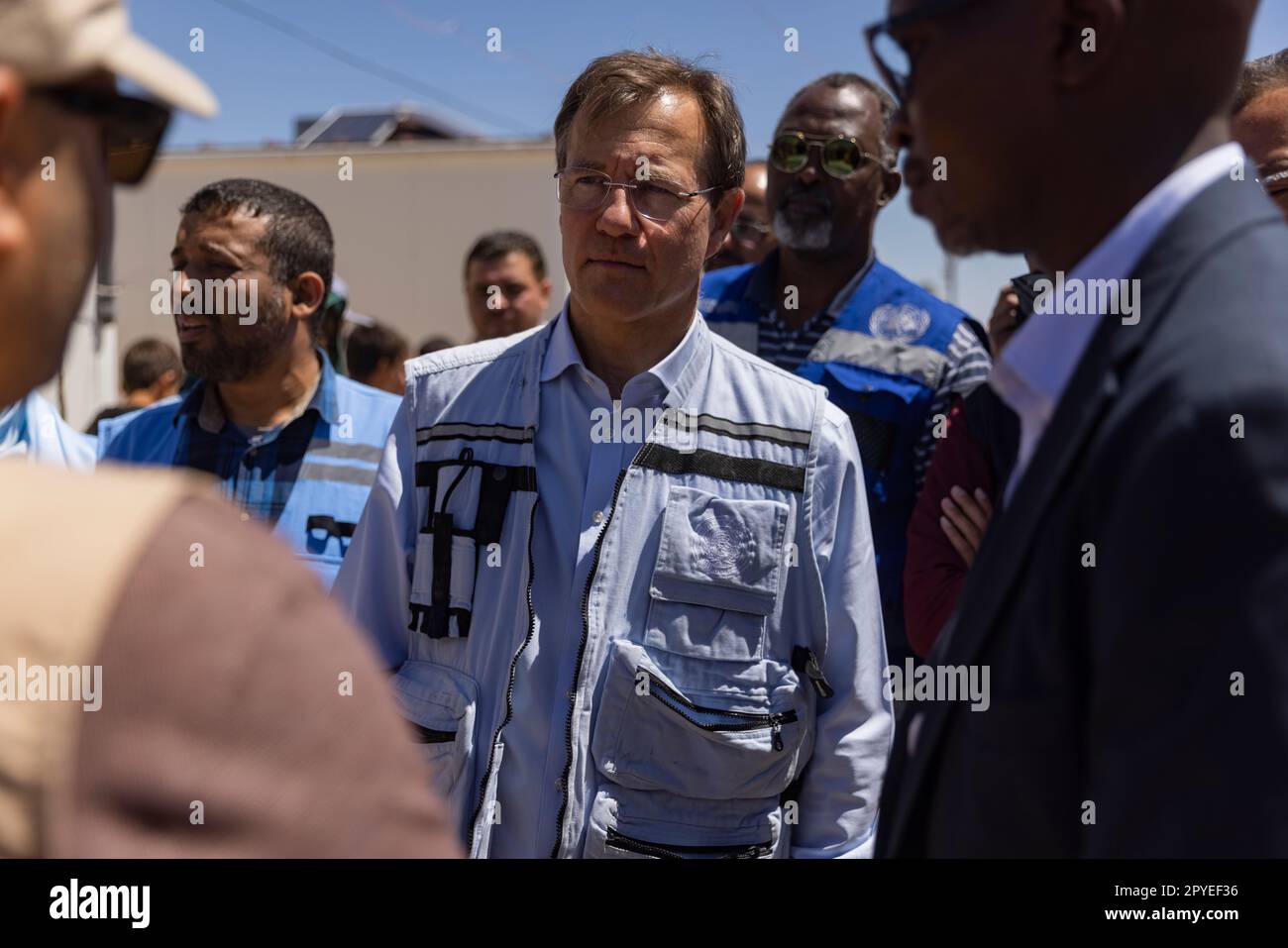 Salqin, Syria. 03rd May, 2023. UN deputy regional humanitarian ...