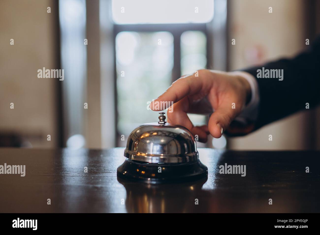 Hotel reception man hi-res stock photography and images - Alamy