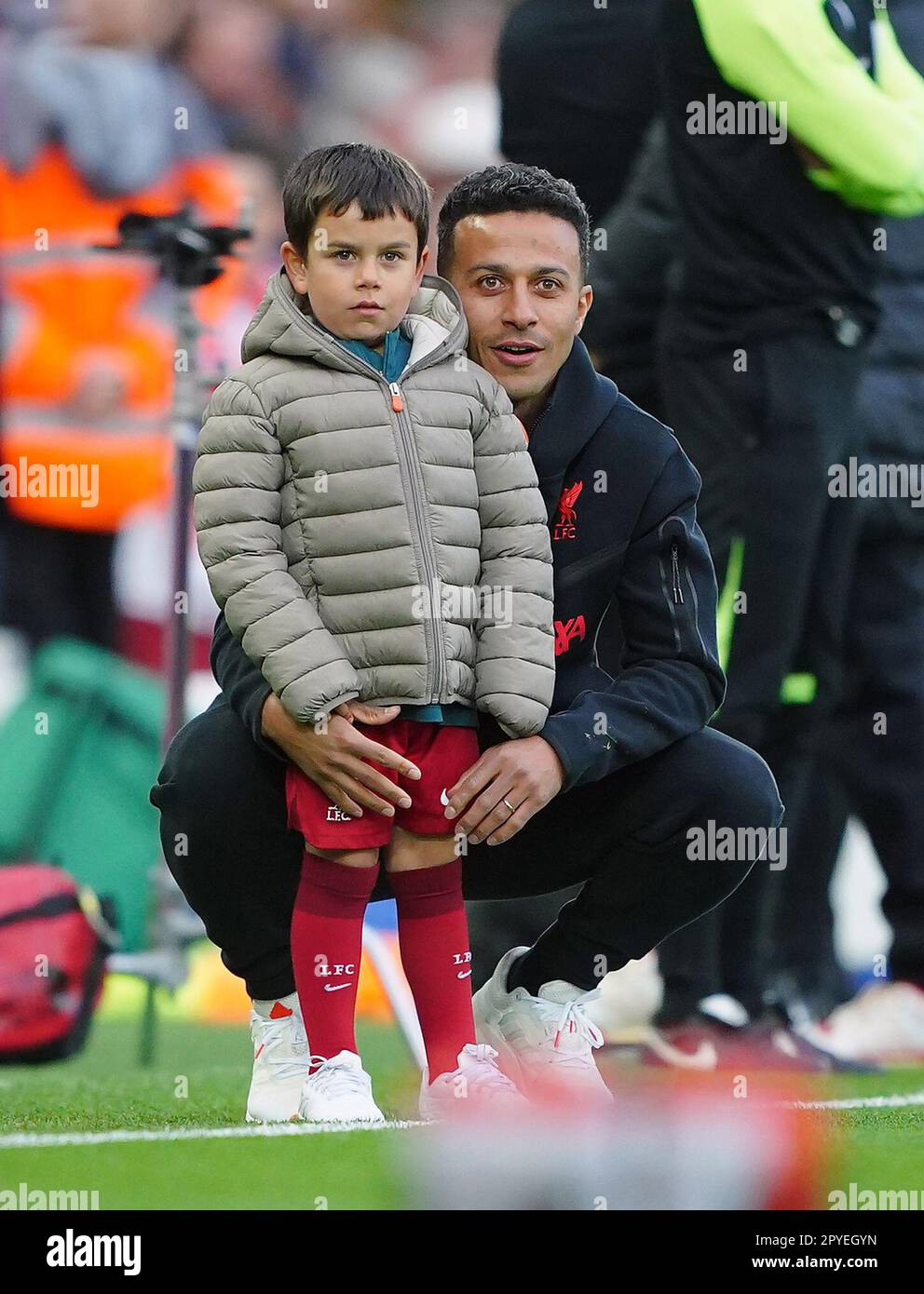 Gabriel Alcantara, the son of Liverpool's Thiago Alcantara on the pitch ...