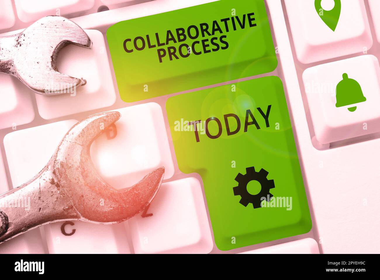 Writing displaying text Collaborative Process, Business overview people ... Writing displaying text Collaborative Process, Business overview people ...