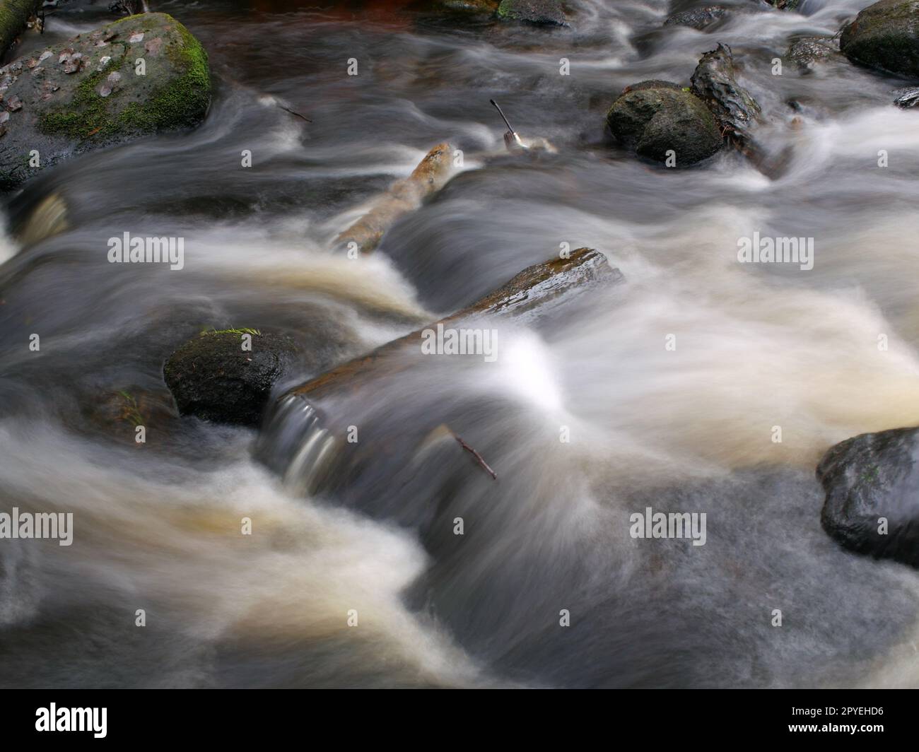 fast flow of water long exposure Stock Photo - Alamy