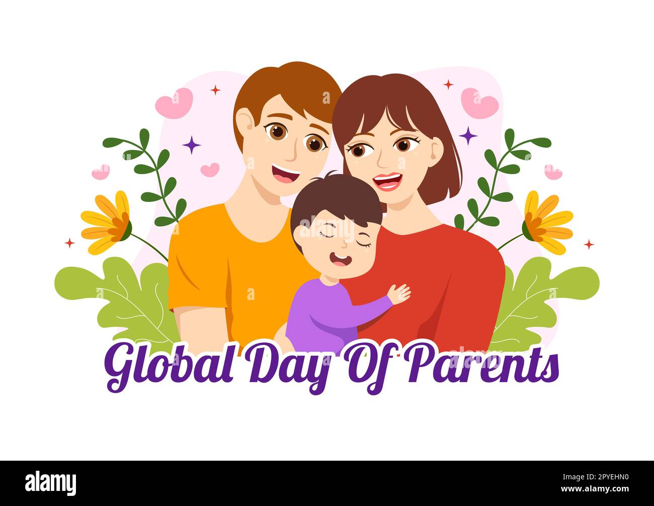 Global Day of Parents Illustration with Importance of Being a ...