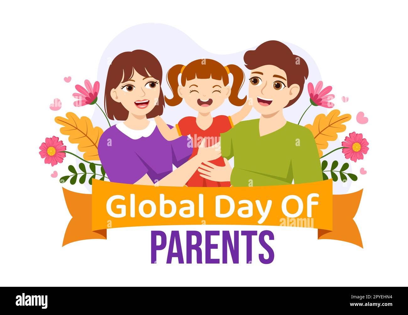 Global Day of Parents Illustration with Importance of Being a ...