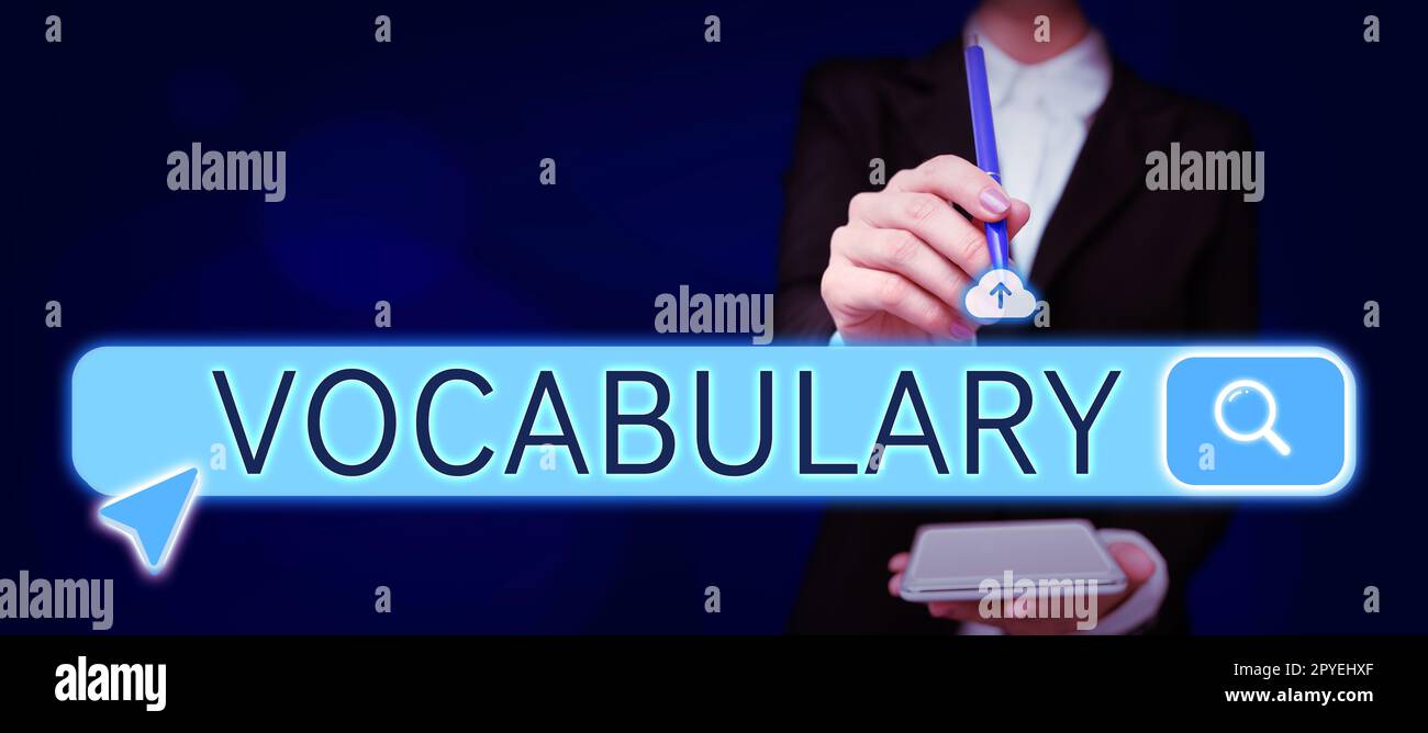 Writing Displaying Text Vocabulary Conceptual Photo Collection Of