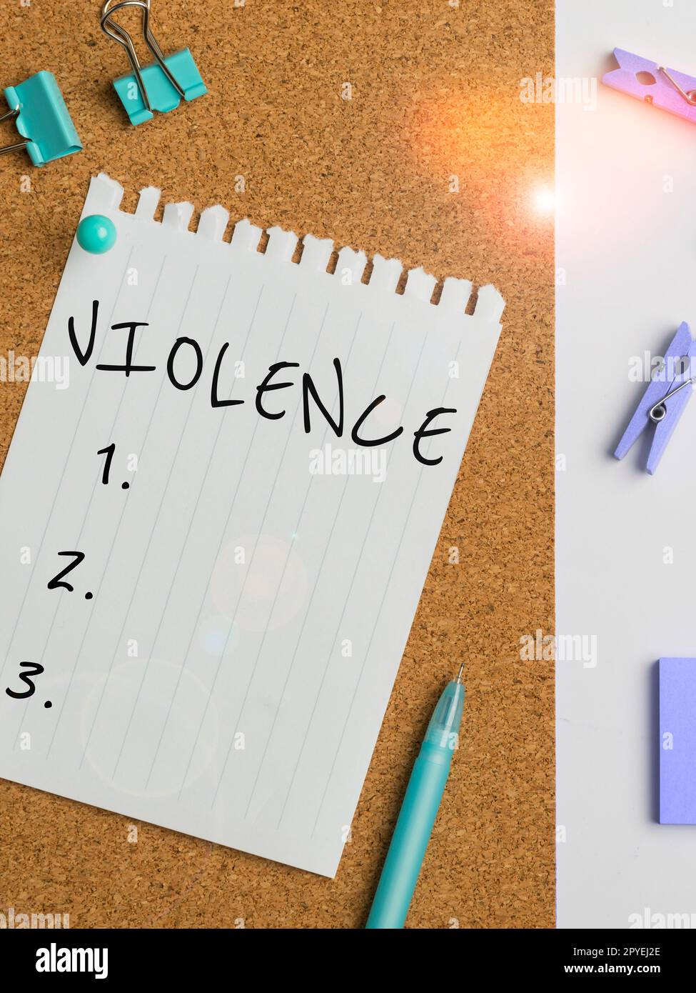 Sign displaying Violence. Business overview the use of physical force ...