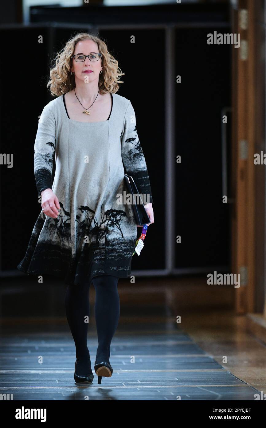 Edinburgh Scotland, UK 03 May 2023. Lorna Slater at the Scottish ...