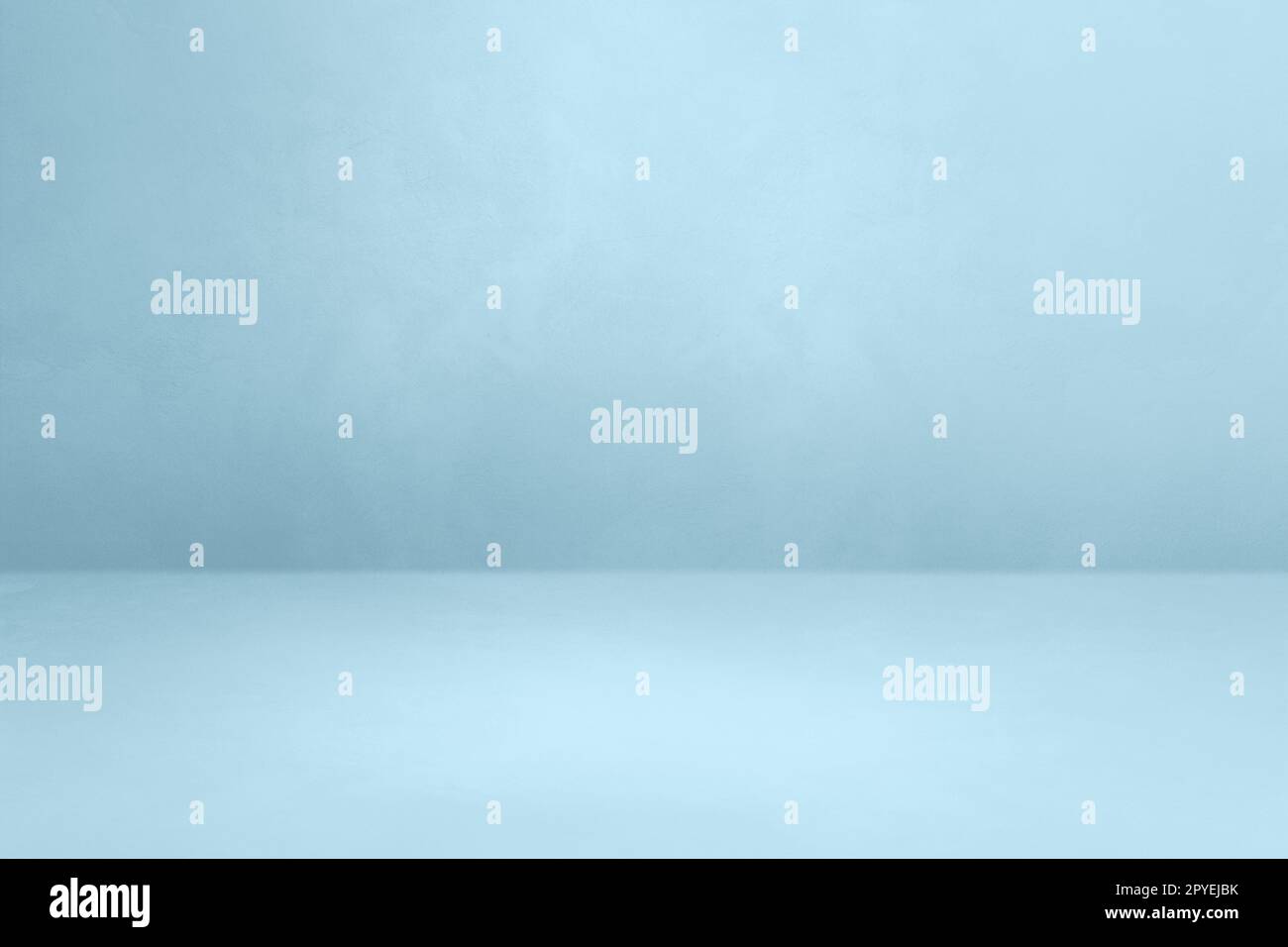 Empty light blue concrete interior background Stock Photo - Alamy